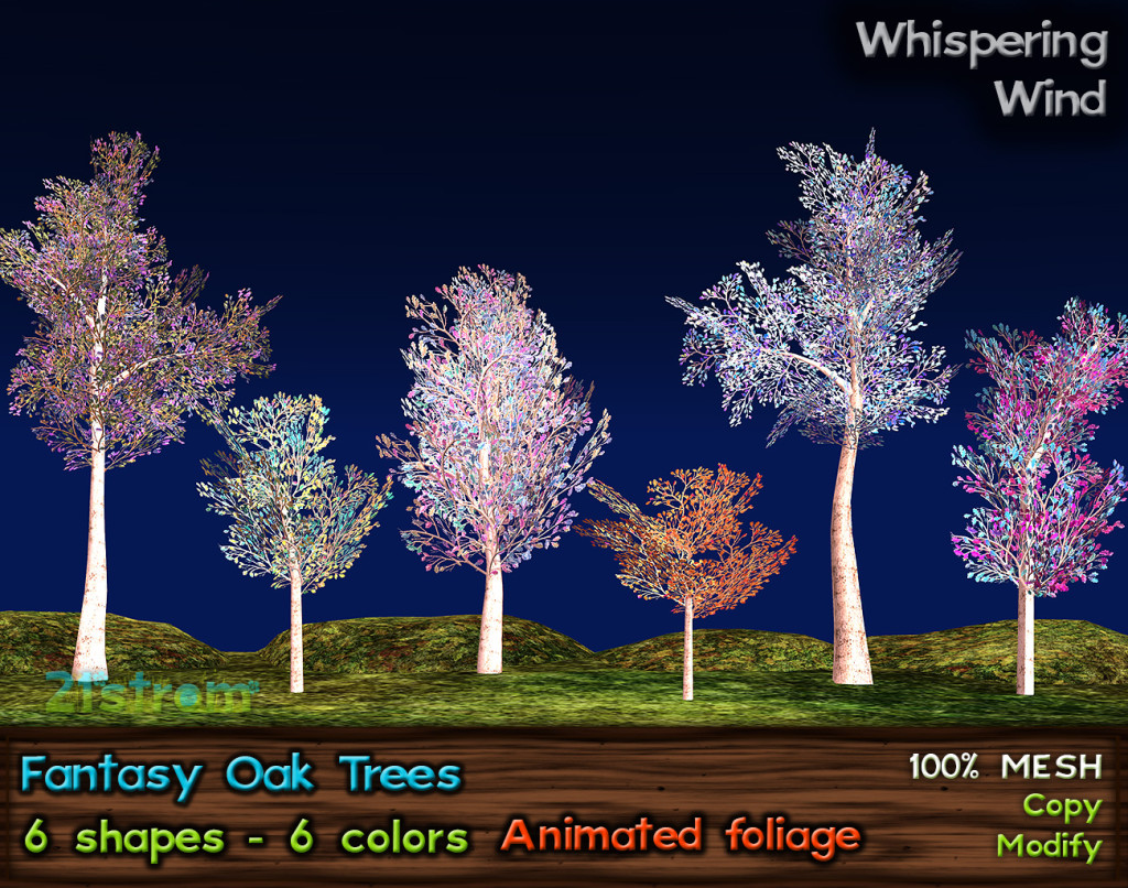 White Birch Tree Glen – another 4 sets – more 30 mesh landscapes with ...