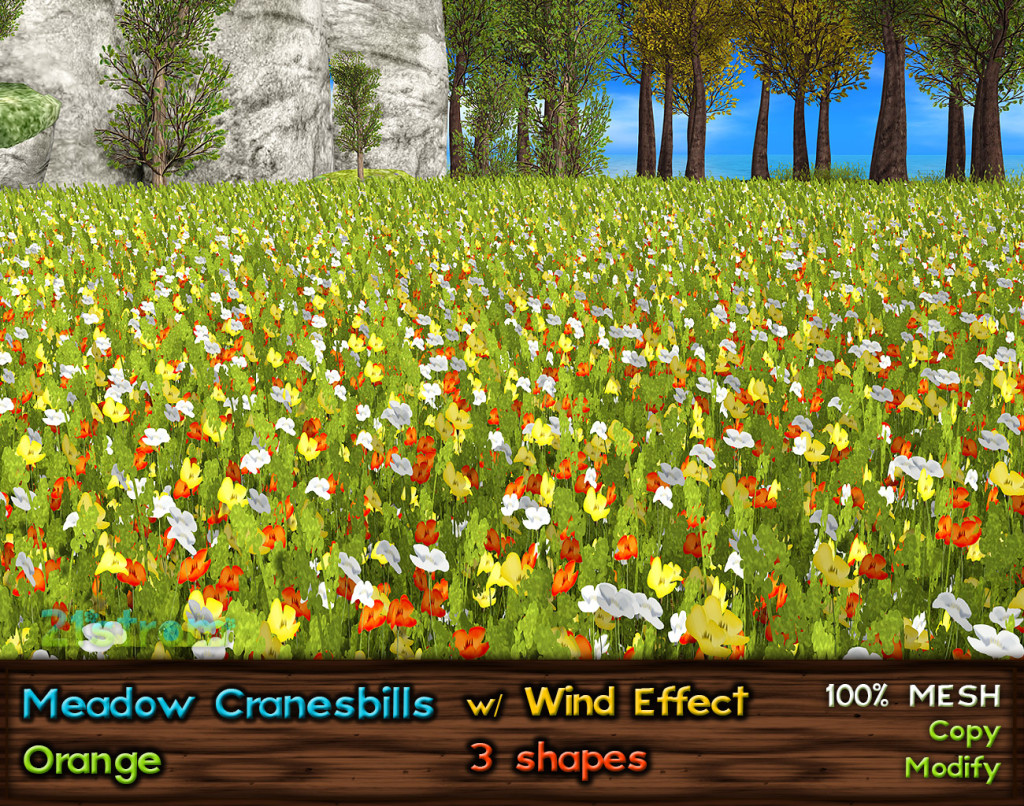 White Birch Tree Glen – another 4 sets – more 30 mesh landscapes with ...